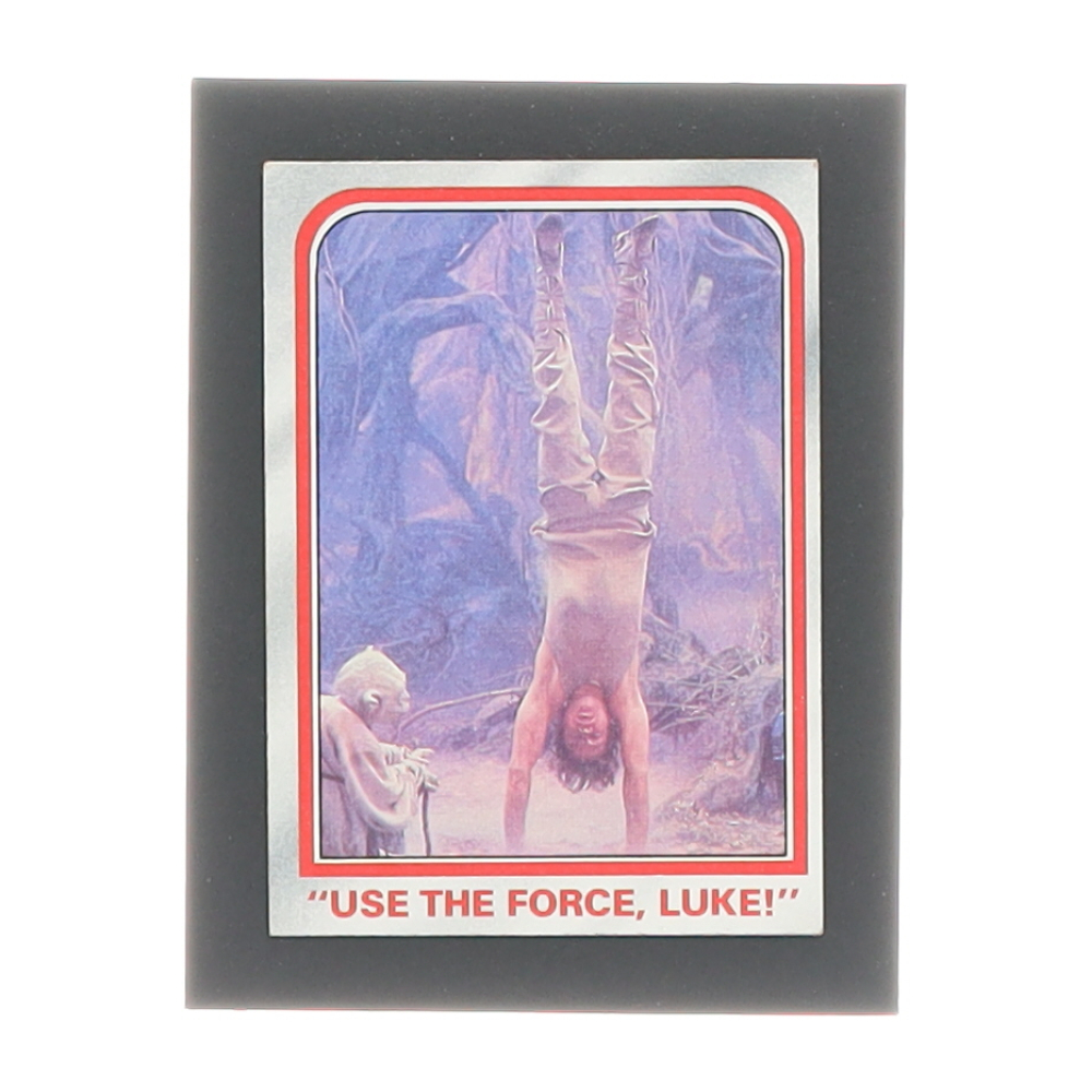 Use the Force, Luke 1980 Topps Star Wars Empire Strikes Back #70 ...