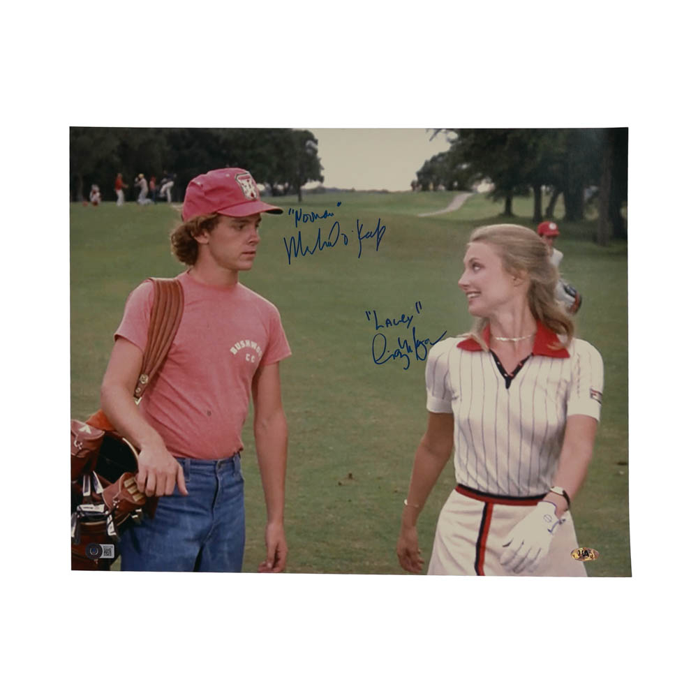 Michael O'Keefe & Cindy Morgan Signed "Caddyshack" 16x20 Photo ...