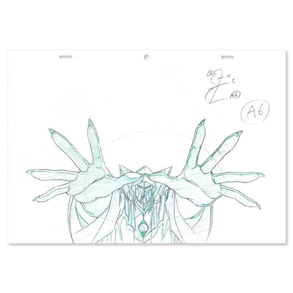 Marvel Comics, "Dr Doom" 10x14 Original Production Drawing on Animation ...