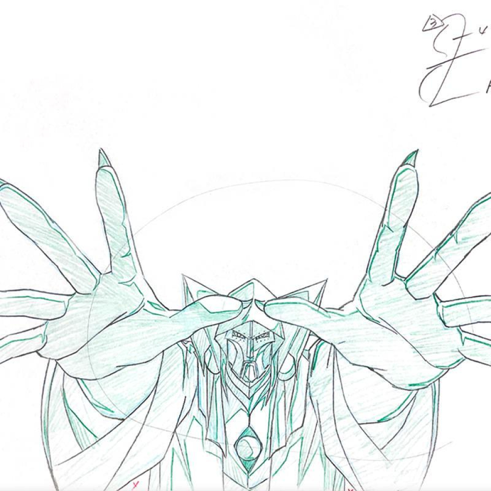 Marvel Comics, "Dr Doom" 10x14 Original Production Drawing on Animation ...