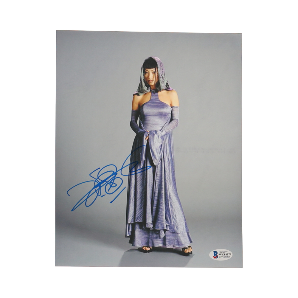 Bai Ling Signed Star Wars 8x10 Photo Beckett Pristine Auction
