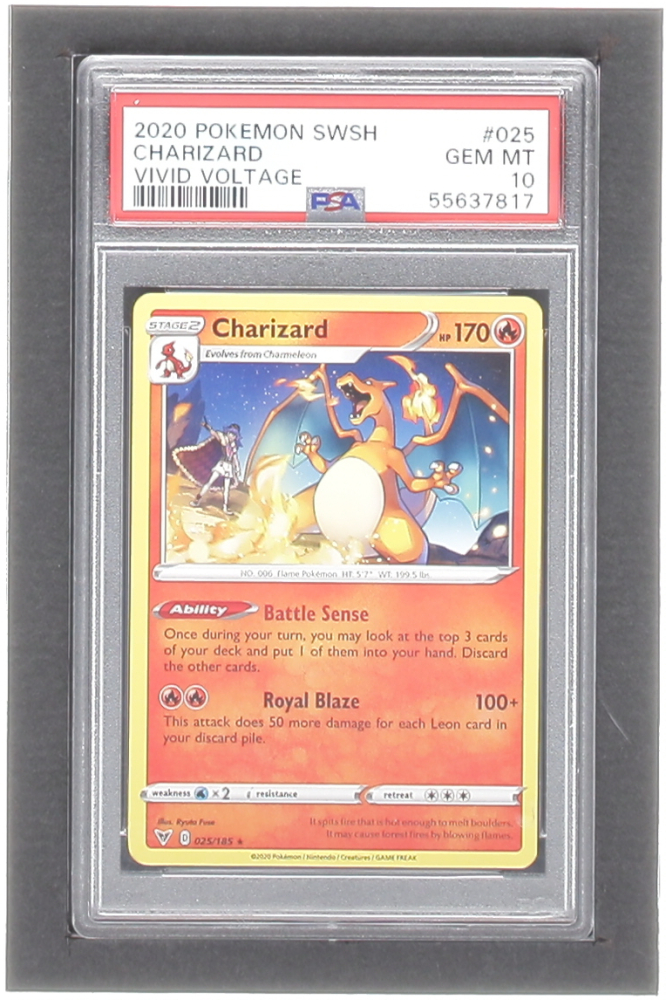 Charizard Pokemon 2020 Vivid Voltage #25 (PSA 10) | Pristine Auction