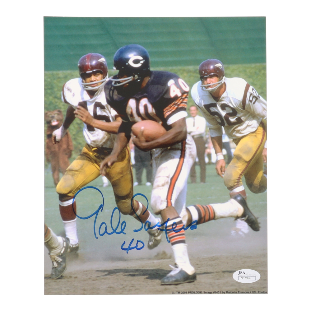 Gale Sayers Signed Bears 8x10 Photo (JSA) | Pristine Auction