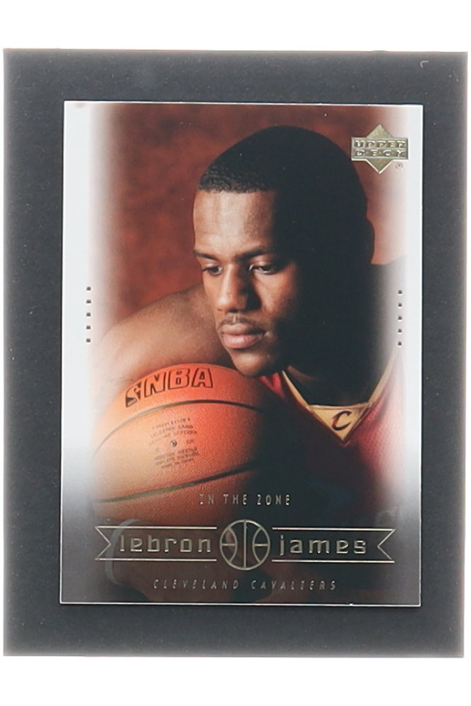 LeBron James 2003 Upper Deck LeBron James Box Set #13 In The Zone ...