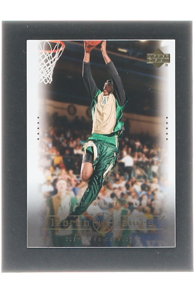 LeBron James 2003 Upper Deck LeBron James Box Set #4 Center of ...