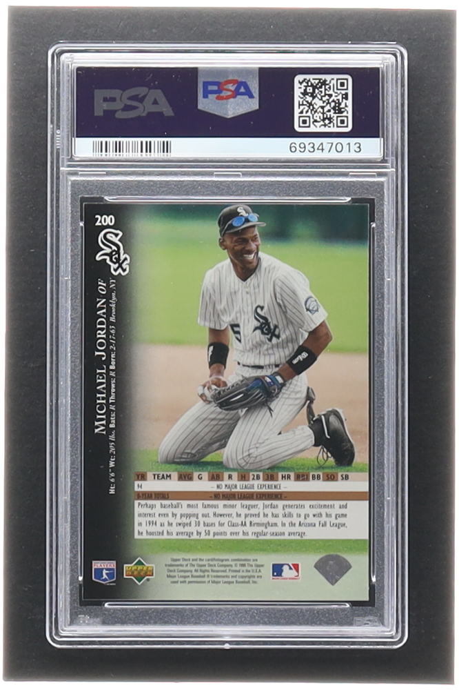 Michael Jordan 1995 Upper Deck Electric Diamond #200 (PSA 9) | Pristine Auction