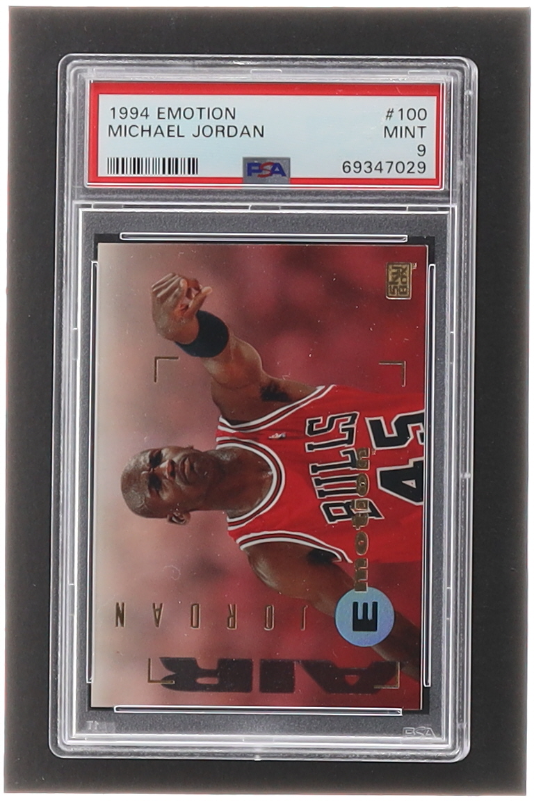 Michael Jordan 1994-95 Emotion #100 (PSA 9) | Pristine Auction