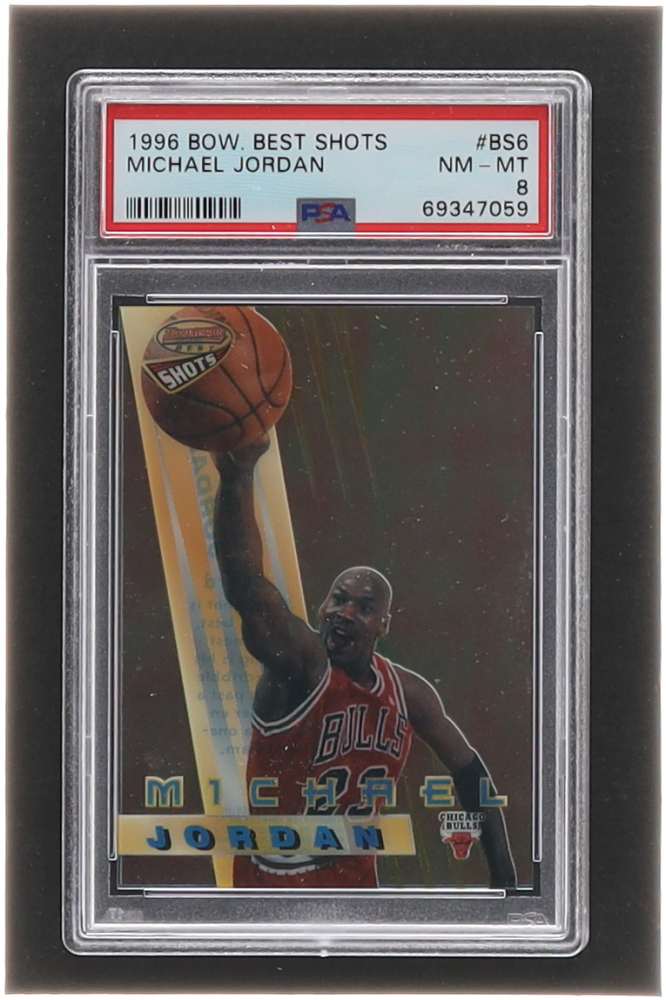 Michael Jordan 1996-97 Bowman's Best Shots #BS6 (PSA 8) | Pristine Auction