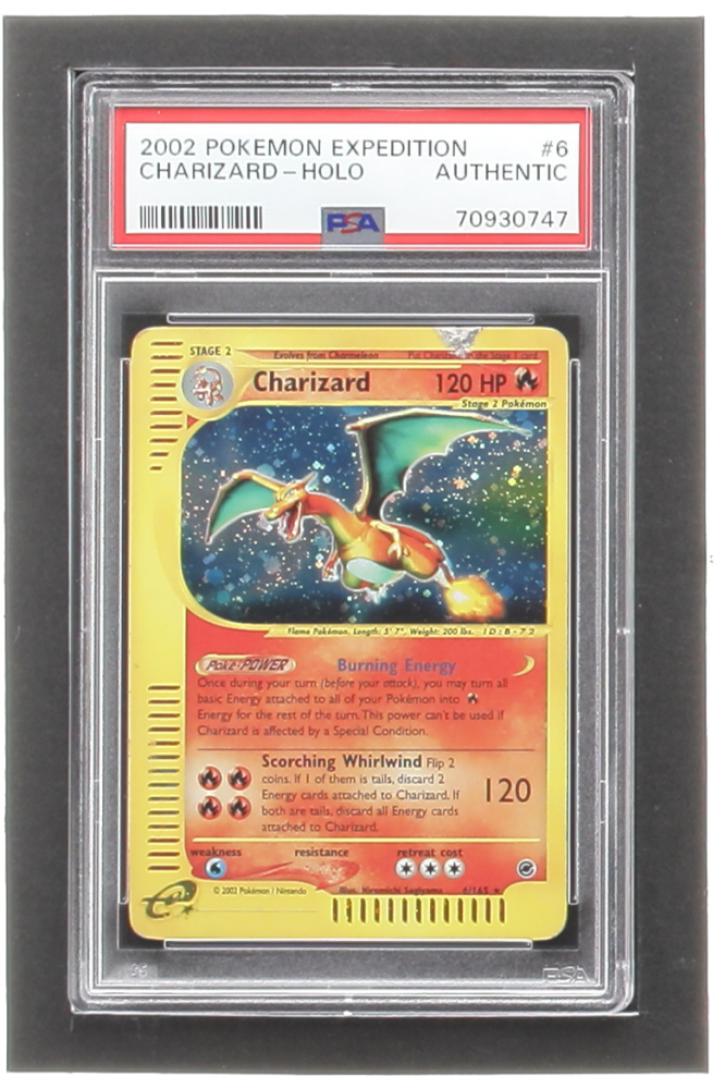 Charizard Pokemon 2002 Expedition #6 Holo (PSA) | Pristine Auction