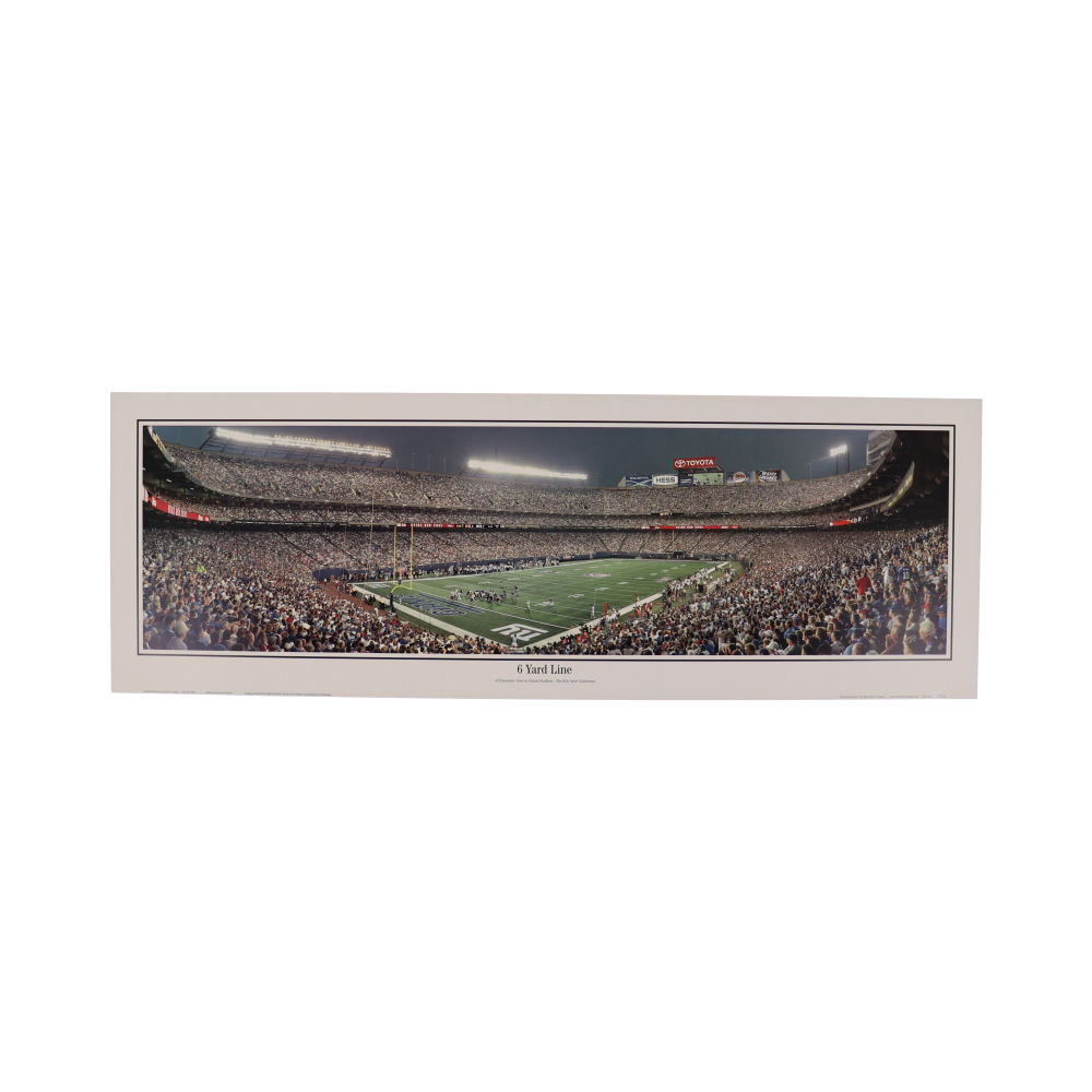 "6 Yard Line" Giants Stadium Panoramic Photo | Pristine Auction