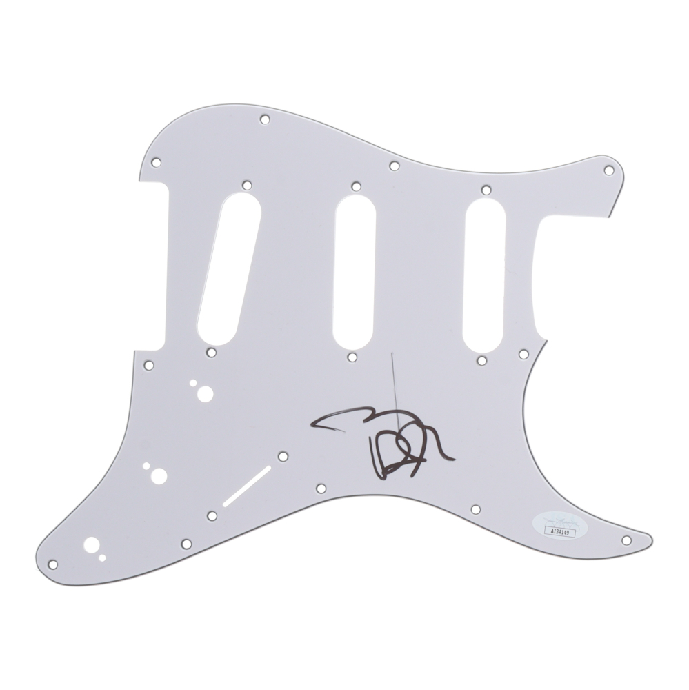 Johnny Depp Signed Electric Guitar Pickguard (JSA) | Pristine Auction