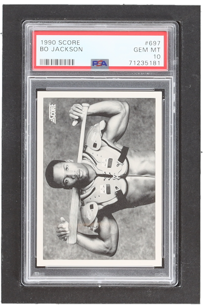 Bo Jackson 1990 Score #697 FB/BB (PSA 10) | Pristine Auction