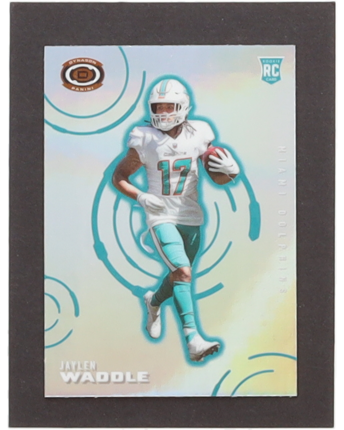 Jaylen Waddle 2021 Panini Chronicles Dynagon Rookies Silver #10 RC ...