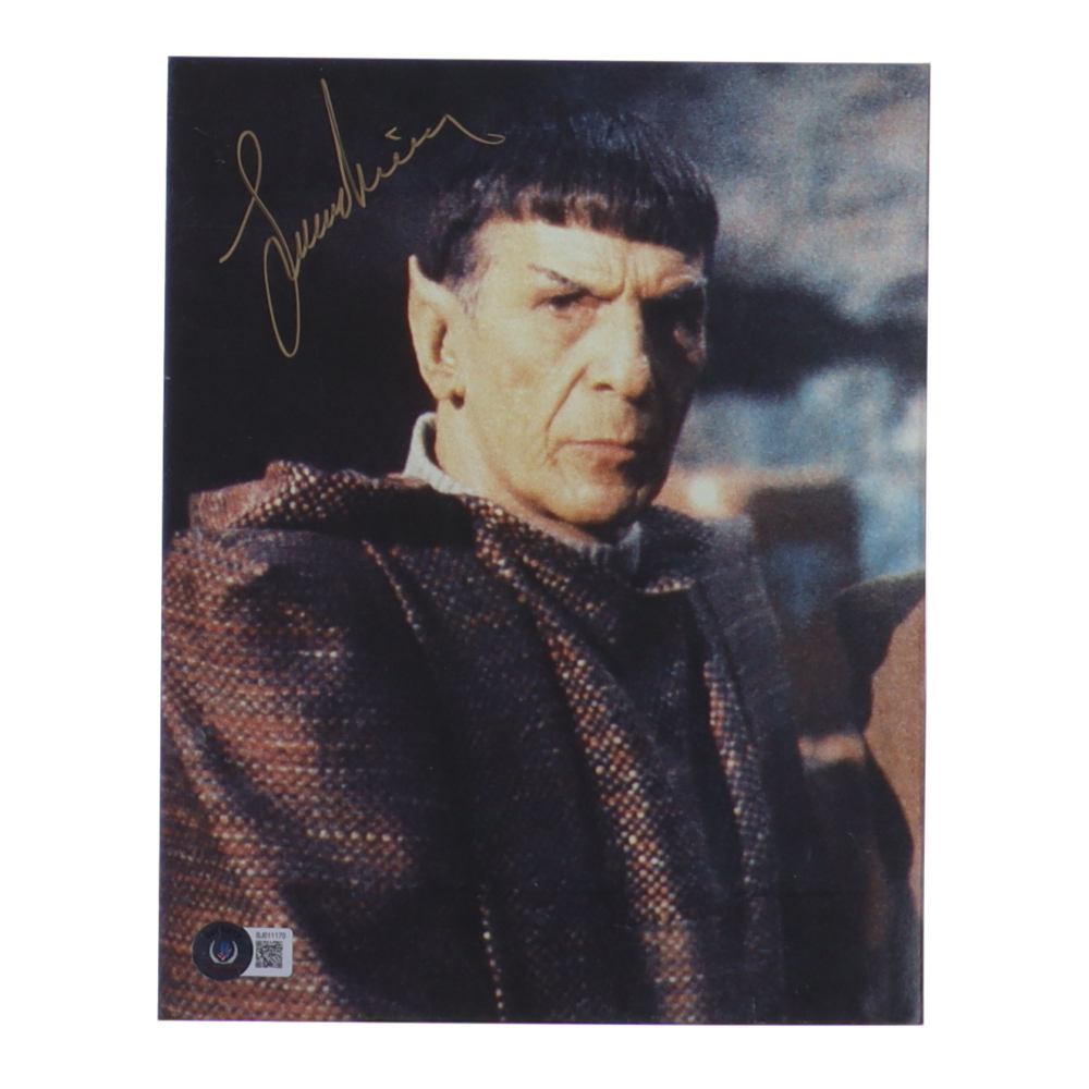 Leonard Nimoy Signed "Star Trek" 8x10 Photo (Beckett) | Pristine Auction