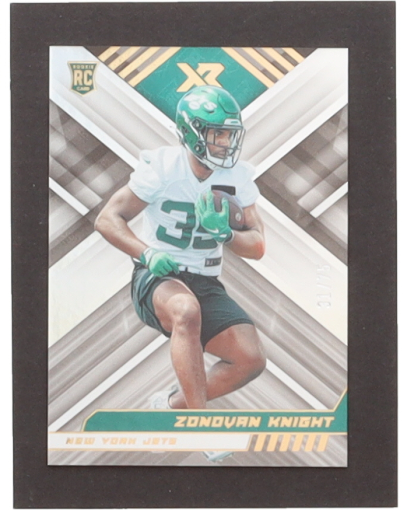 Zonovan Knight 2022 Panini XR White #165 RC #31/75 | Pristine Auction