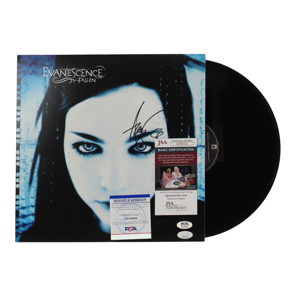 Amy Lee Signed "Fallen" Vinyl Record Album (JSA & PSA) | Pristine Auction