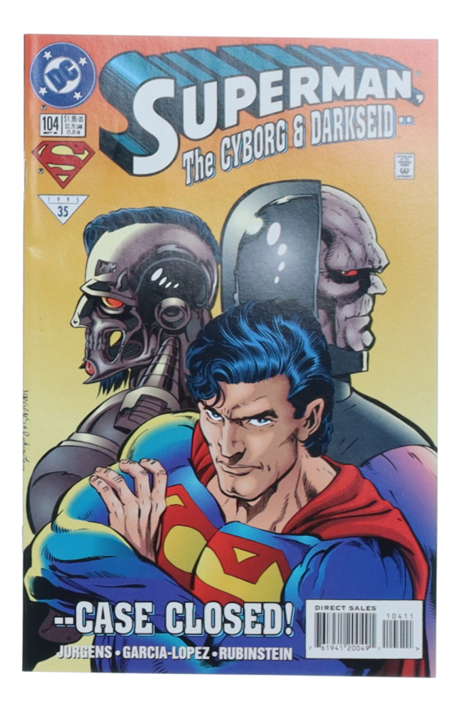 1995 "Superman" Issue #104 DC Comic Book | Pristine Auction