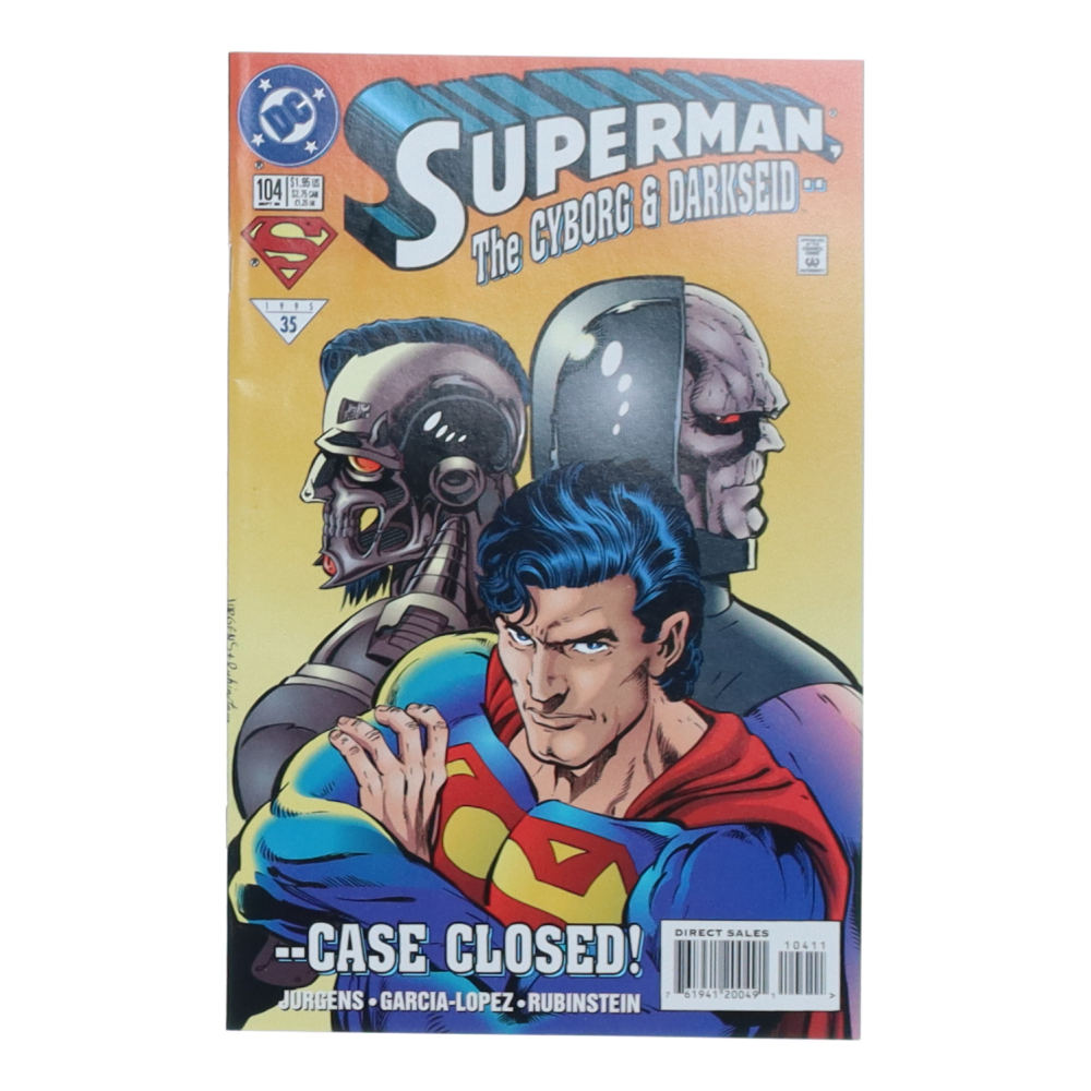 1995 "Superman" Issue #104 DC Comic Book | Pristine Auction