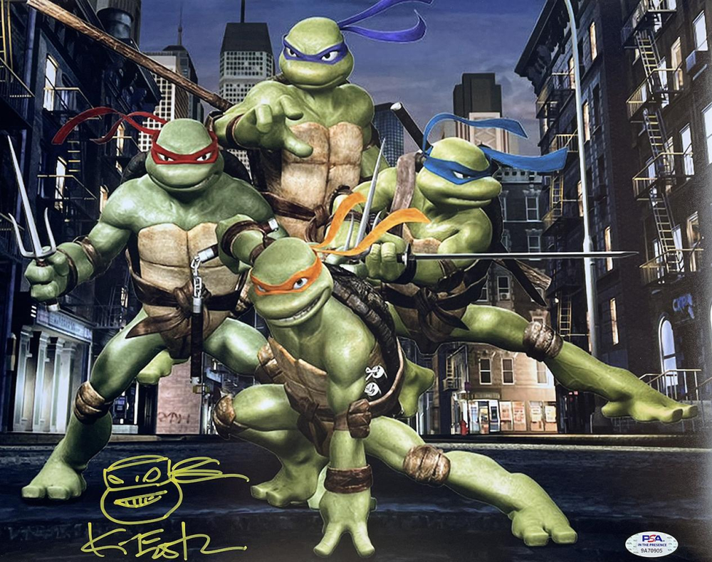 Kevin Eastman Signed "Teenage Mutant Ninja Turtles" 11x14 Photo with ...