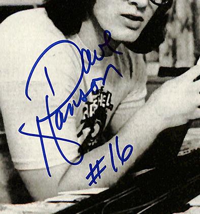 Jeff Carlson, Steve Carlson & David Hanson Signed "Slap Shot" 8x10 Photo (PSA) | Pristine Auction