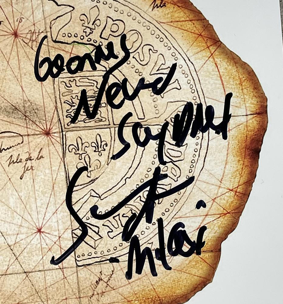 Sean Astin, Corey Feldman & Jeff Cohen Signed "The Goonies" 11x14 ...