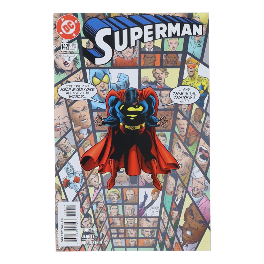 1999 "Superman" Issue #142 DC Comic Book | Pristine Auction