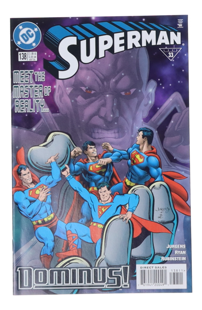 1998 "Superman" Issue #138 DC Comic Book | Pristine Auction