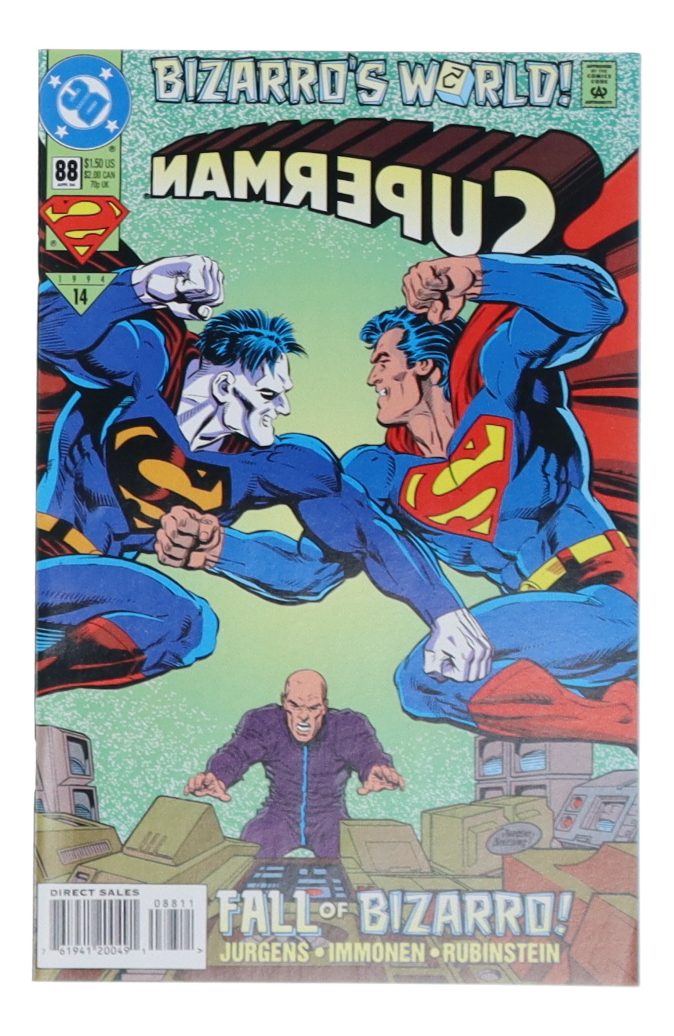 1994 "Superman" Issue #88 DC Comic Book | Pristine Auction