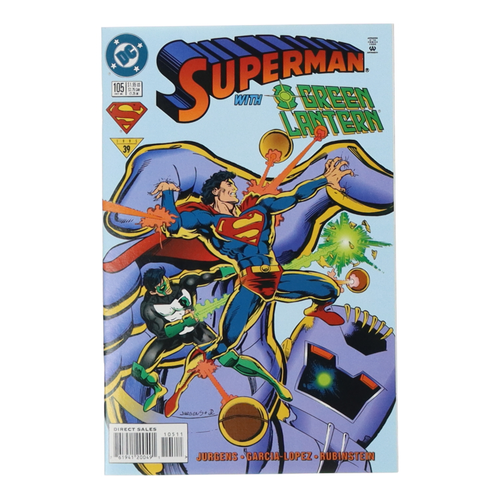 1995 "Superman" Issue #105 DC Comic Book | Pristine Auction