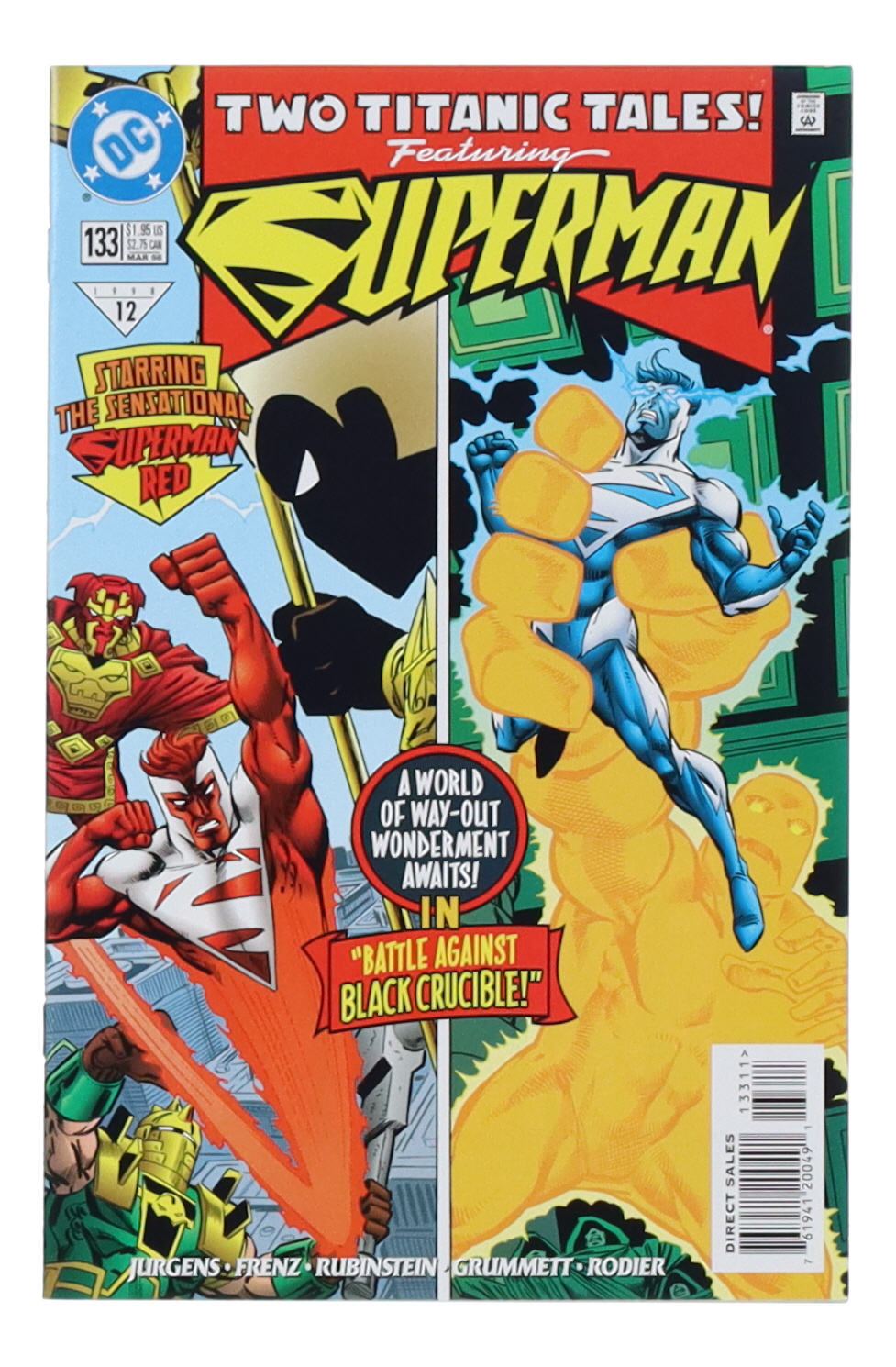 1998 "Superman" Issue #133 DC Comic Book | Pristine Auction