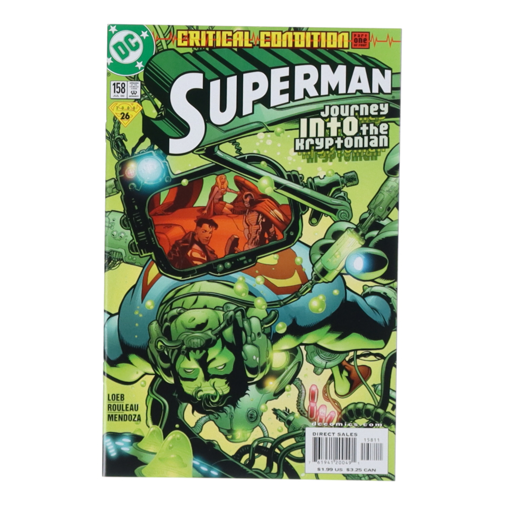 2000 "Superman" Issue #158 DC Comic Book | Pristine Auction