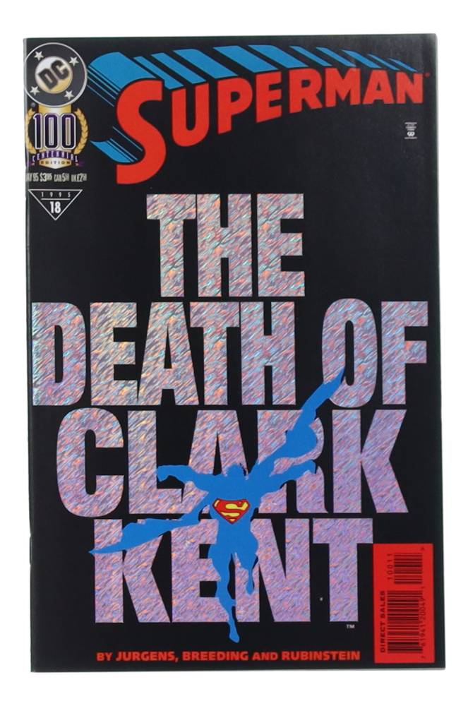 1995 "Superman" Issue #100 DC Comic Book | Pristine Auction
