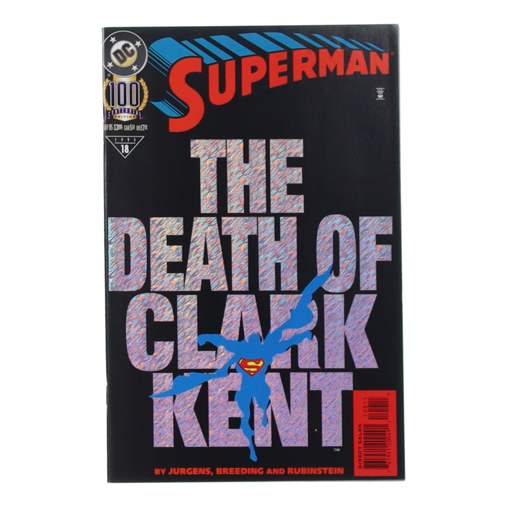 1995 "Superman" Issue #100 DC Comic Book | Pristine Auction