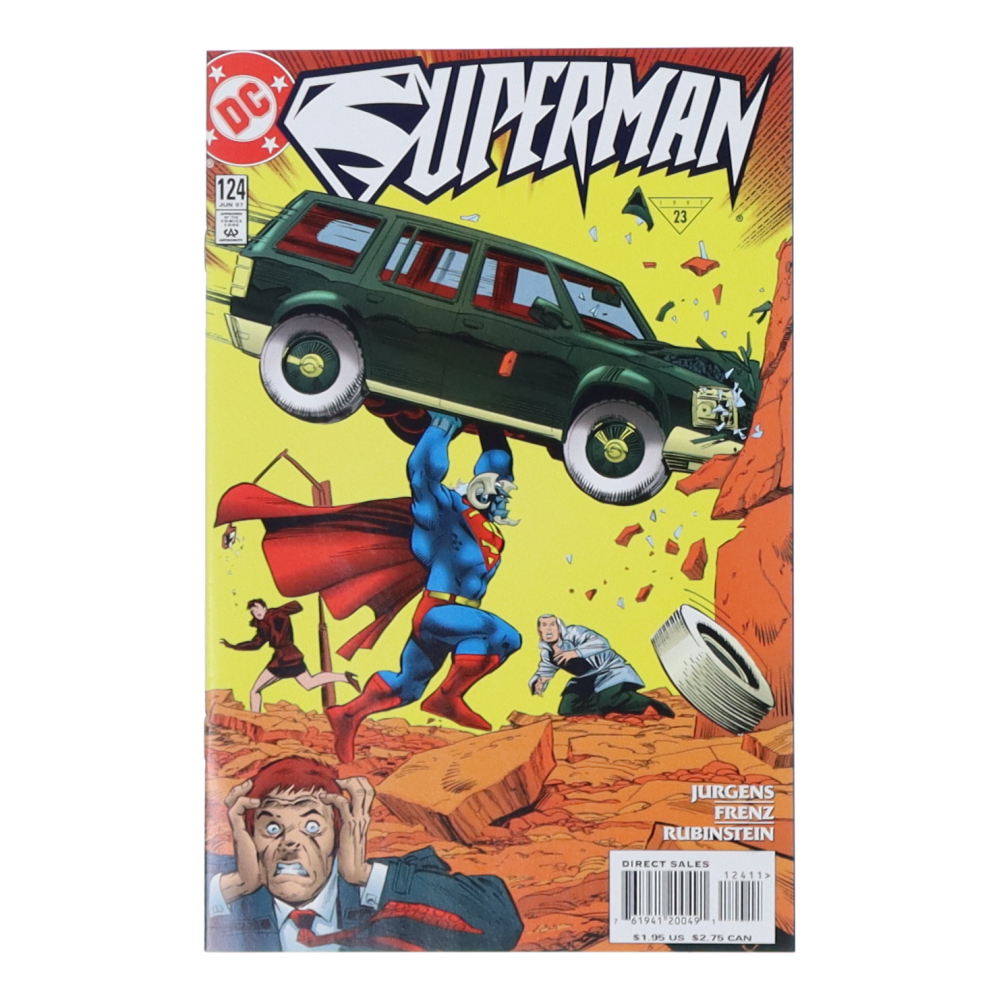 1997 "Superman" Issue #124 DC Comic Book | Pristine Auction