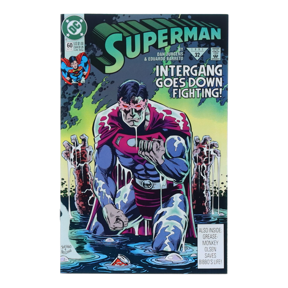 1991 "Superman" Issue #60 DC Comic Book | Pristine Auction