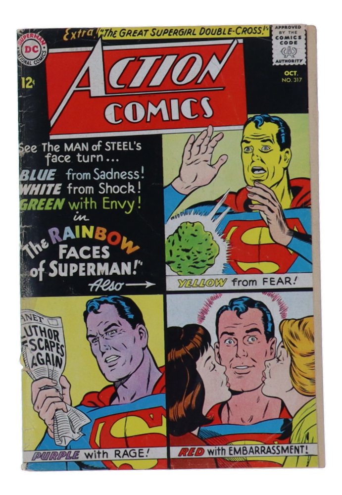 1964 "Action Comics" Issue #317 DC Comic Book | Pristine Auction