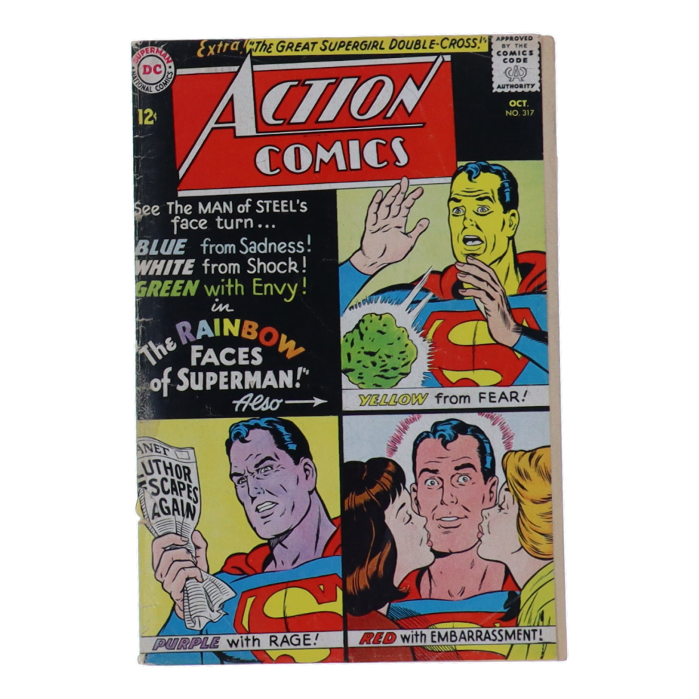 1964 "Action Comics" Issue #317 DC Comic Book | Pristine Auction