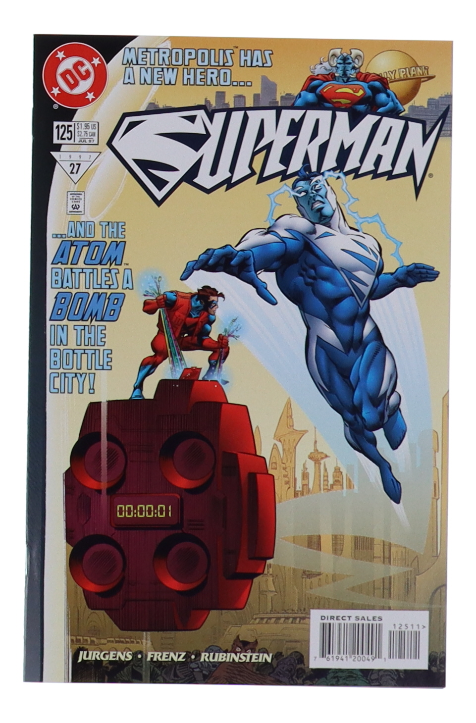 1997 "Superman" Issue #125 DC Comic Book | Pristine Auction