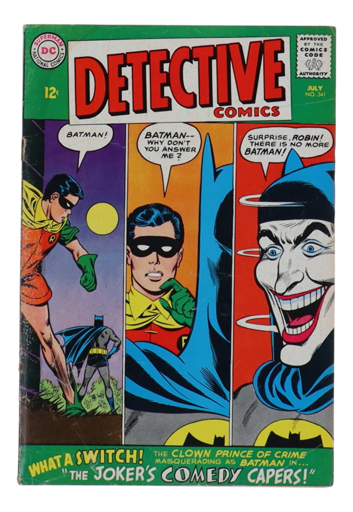 1965 "Detective Comics" Issue #341 DC Comic Book | Pristine Auction