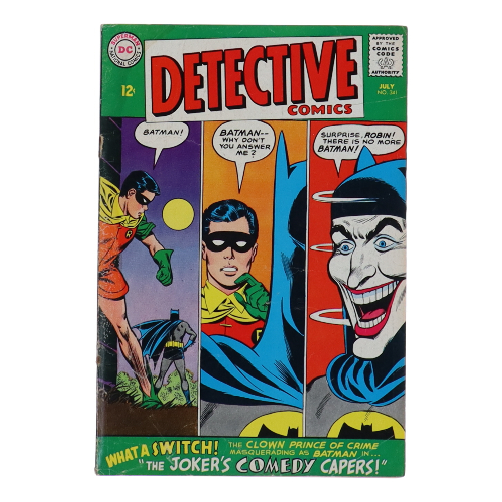 1965 "Detective Comics" Issue #341 DC Comic Book | Pristine Auction
