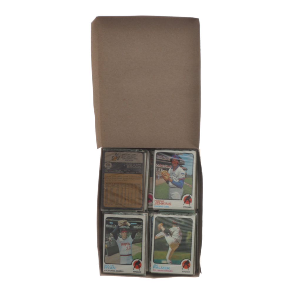 1973 Topps Baseball Cello Fun Pack Vending Box with (20) Packs ...