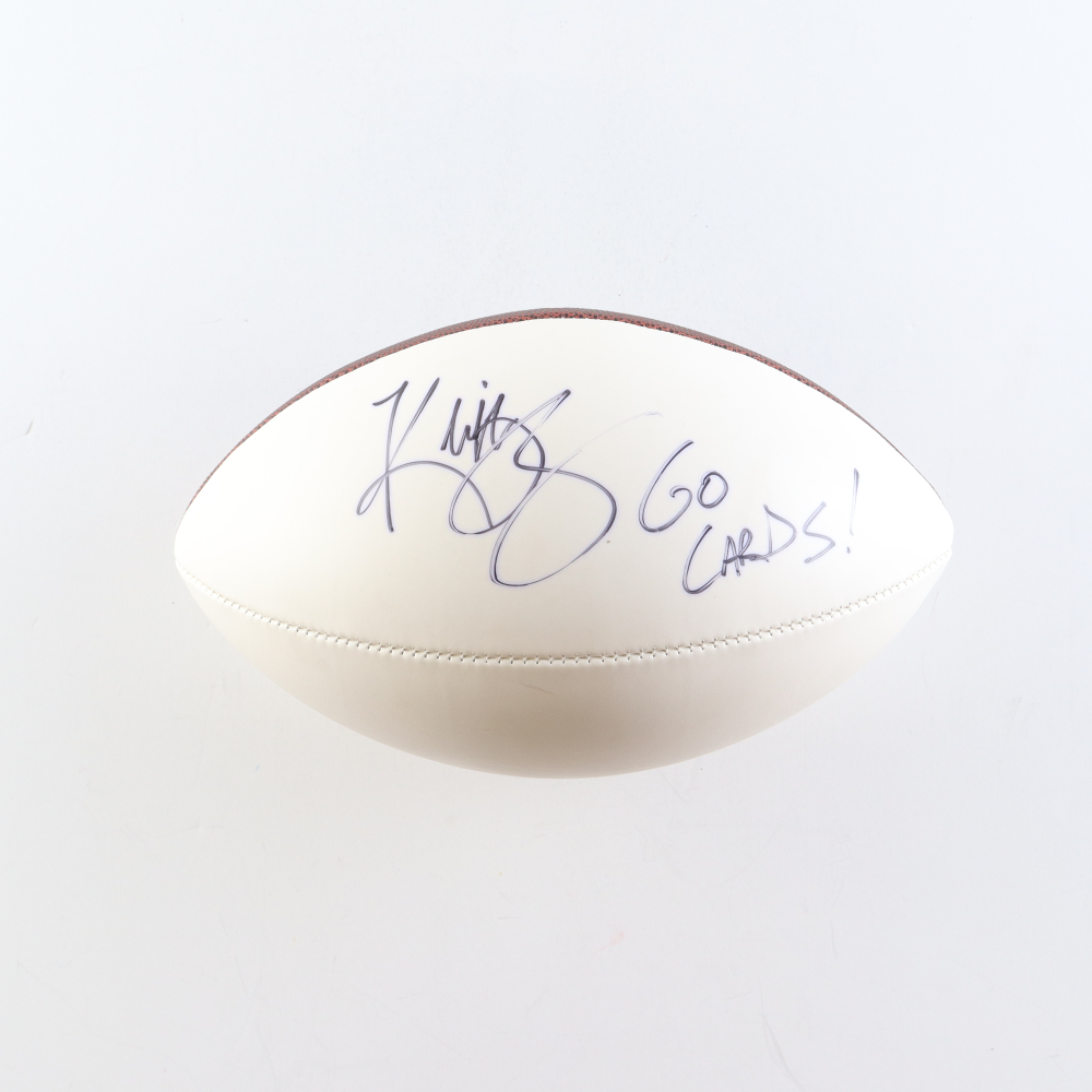 Kliff Kingsbury Signed Official NFL "The Duke" Game Ball Football ...