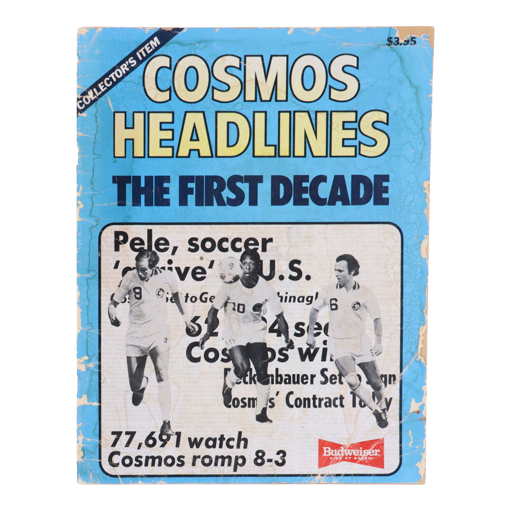 Pele 1981 New York Cosmos First Decade Collectors Magazine | Pristine ...