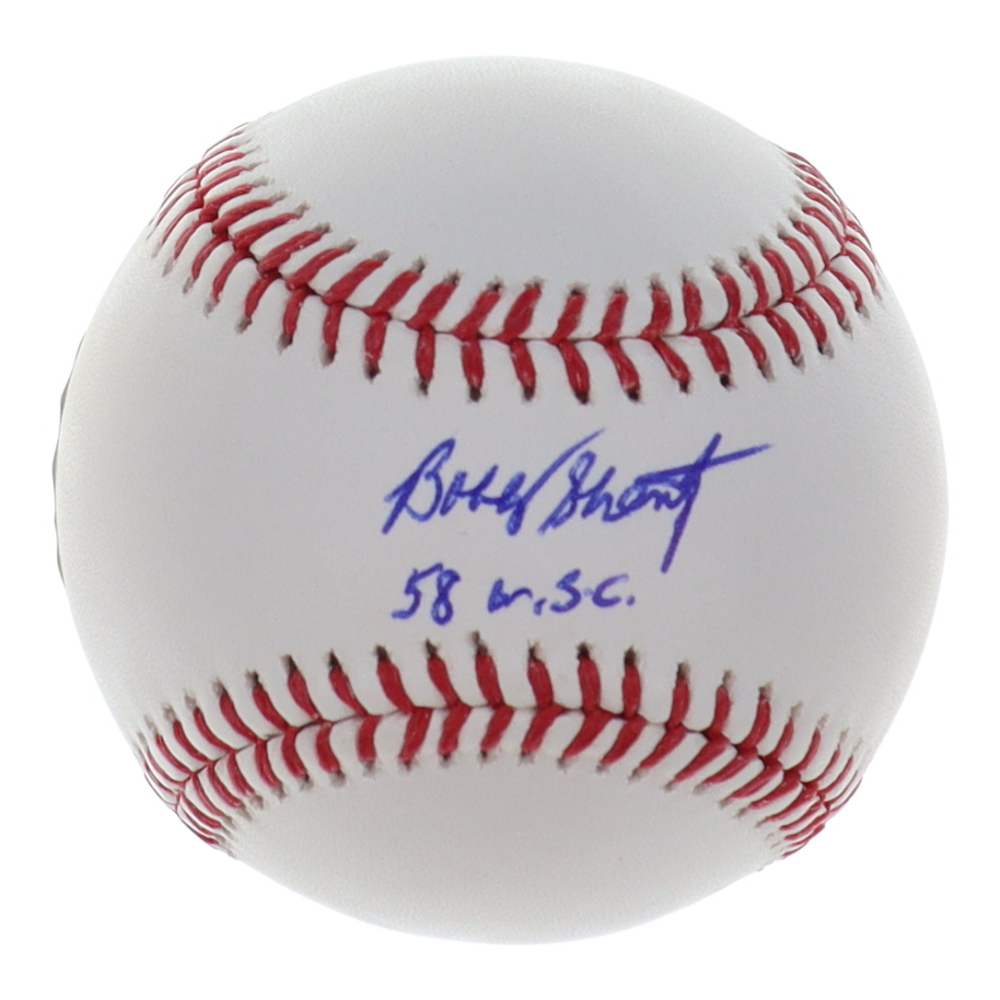 Bobby Shantz Signed OML Baseball Inscribed "58 W.S.C." (JSA) | Pristine ...