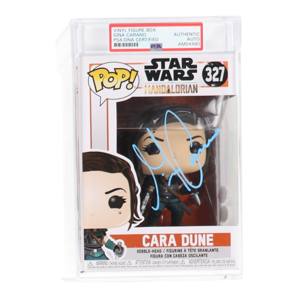 Gina Carano Signed "Star Wars: The Mandalorian" #327 Cara Dune Funko ...