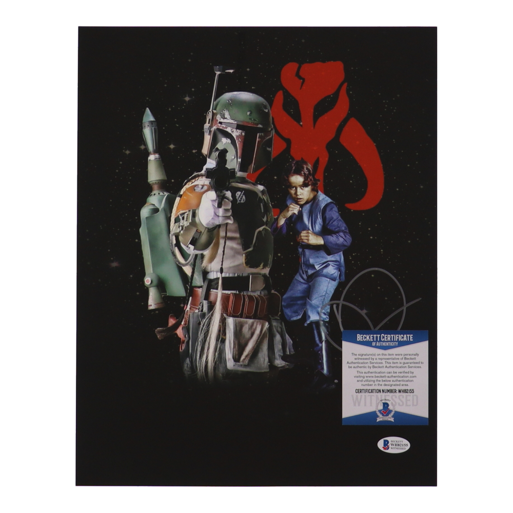 Daniel Logan Signed "Star Wars" 11x14 Photo Inscribed "Boba Fett ...