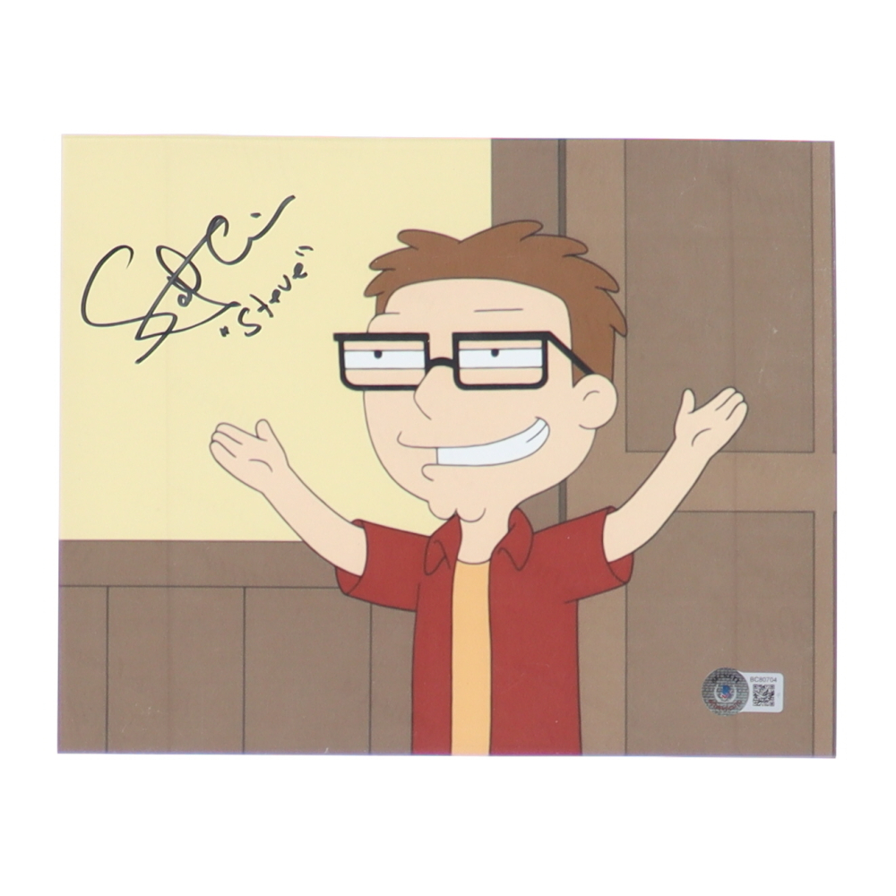 Scott Grimes Signed "American Dad" 8x10 Photo Inscribed "Steve ...