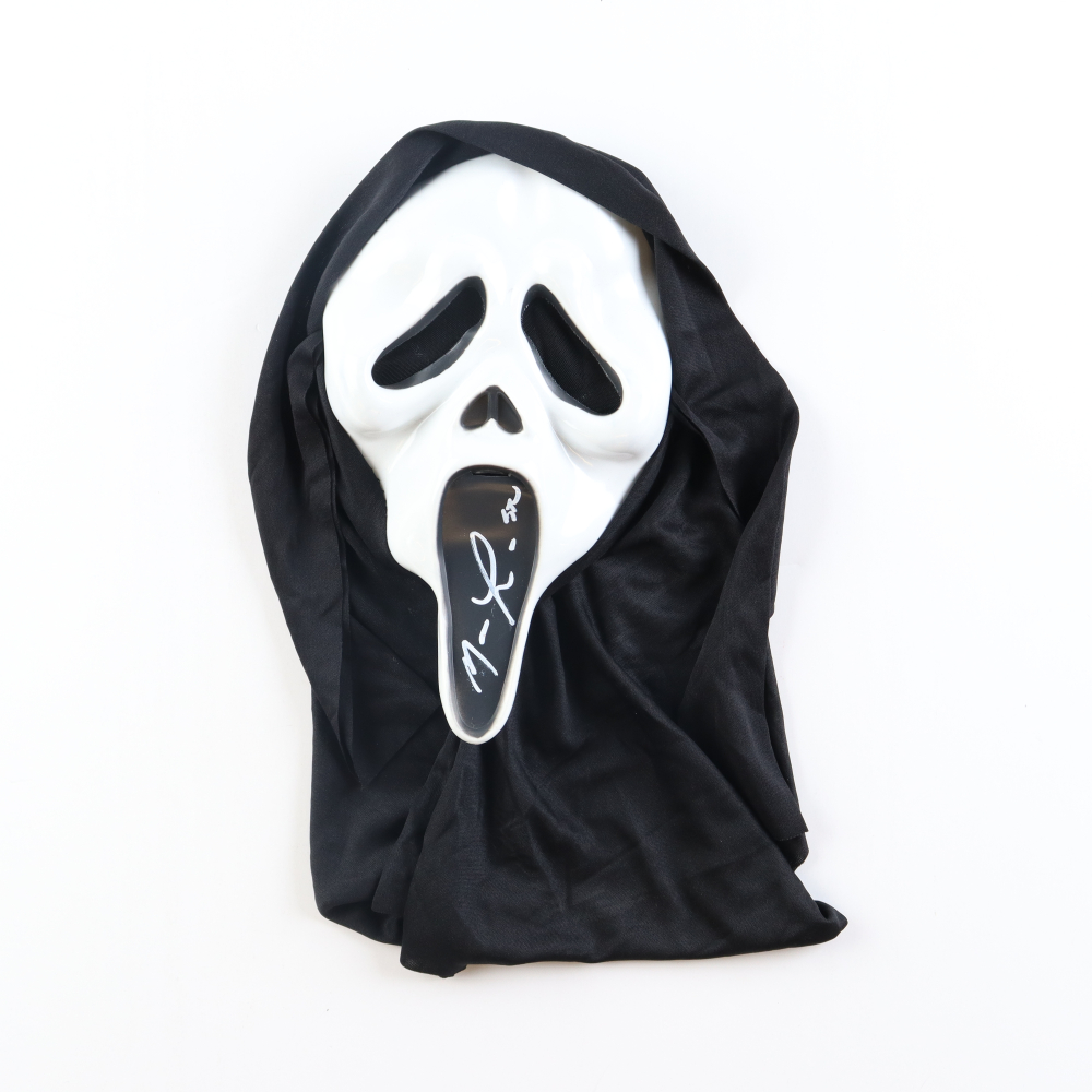 Matthew Lillard Signed "Scream" Ghostface Mask Inscribed "Stu" (JSA ...