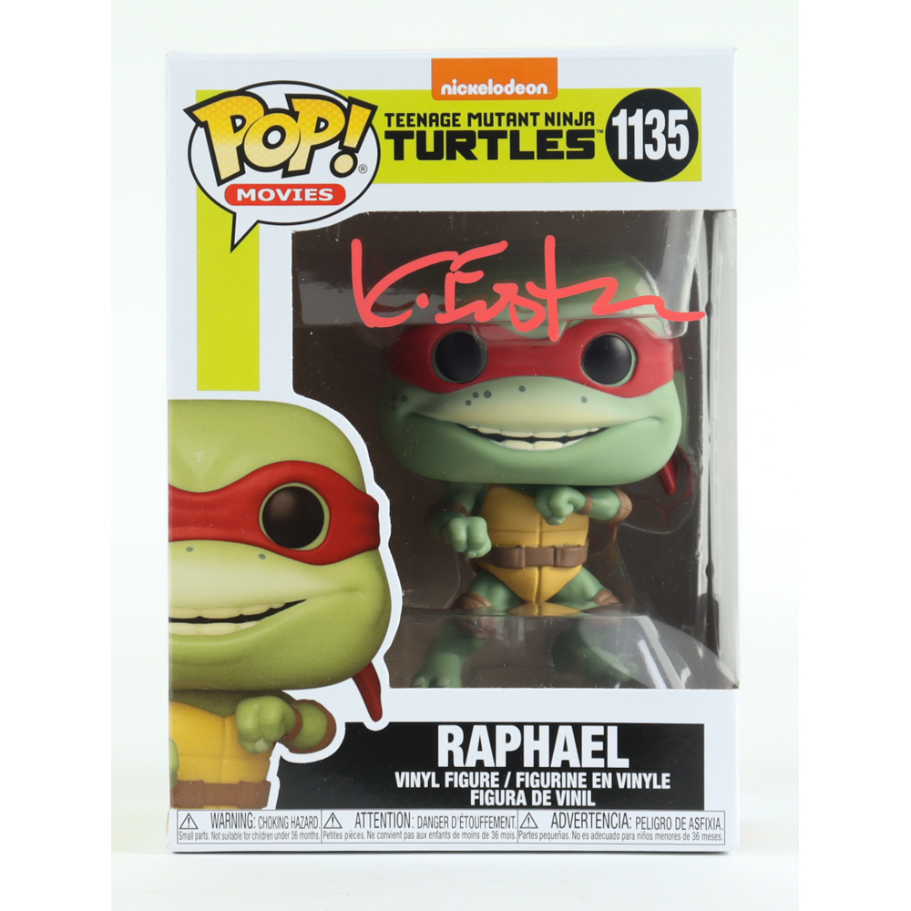 Kevin Eastman Signed "Teenage Mutant Ninja Turtles" #1135 Raphael Funko ...