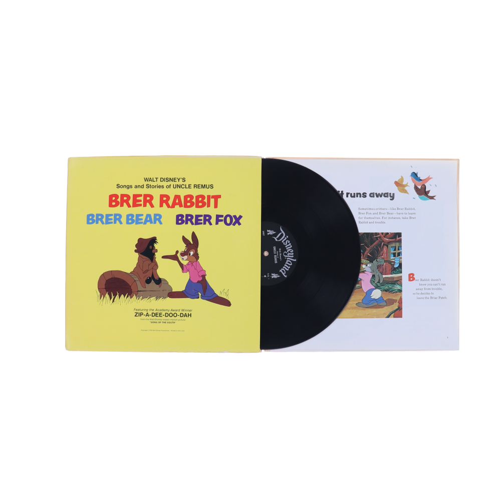 1970 Walt Disney's "Brer Rabbit" Original Motion Picture Soundtrack ...